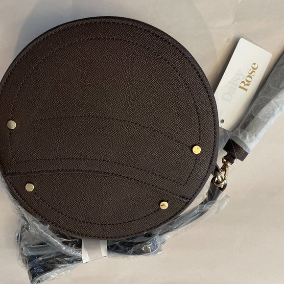 Daisy Rose | Bags | Daisy Rose Round Crossbody Bag Purse With Tassel ...